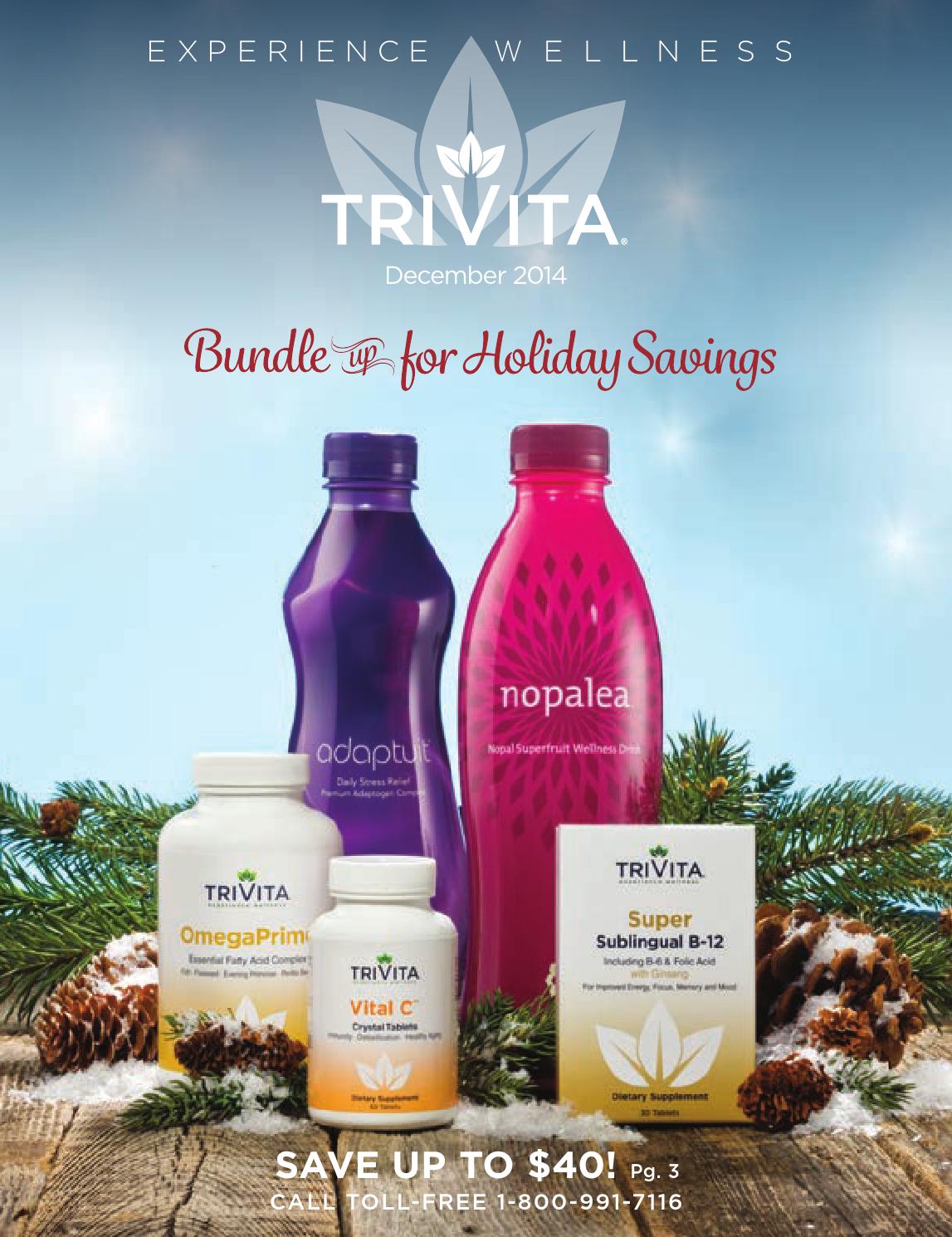 TriVita December 2014 Catalog - USA by TriVita - Issuu