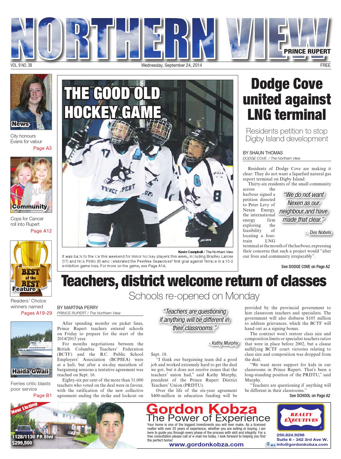 The Northern View, September 24, 2014 by Black Press Media Group - Issuu