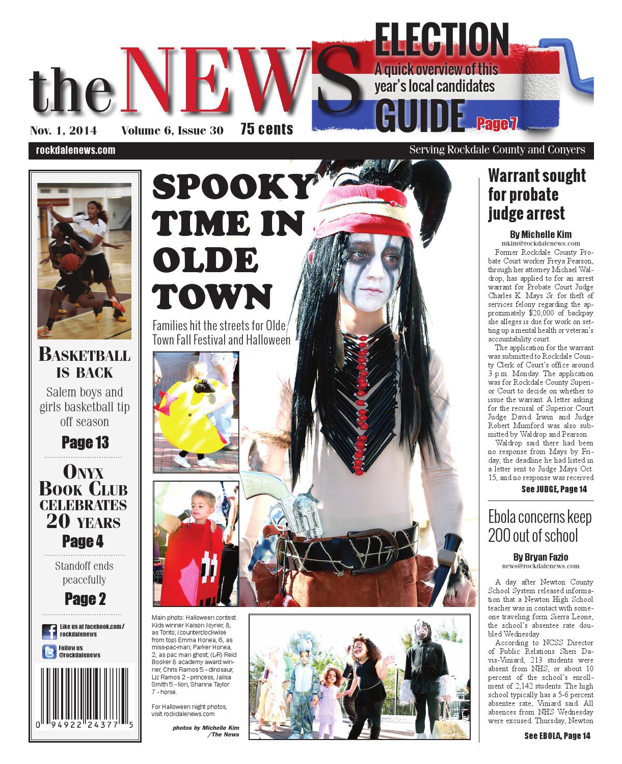 The Rockdale News Saturday Nov 1st, 2014 by The Covington News - Issuu