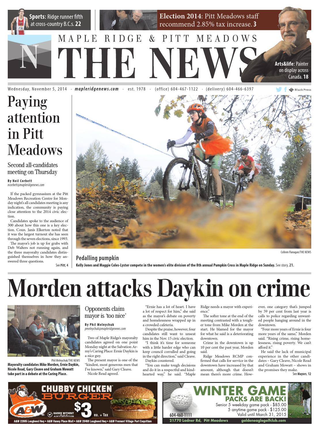 Maple Ridge News, November 05, 2014 by Black Press Media Group - Issuu
