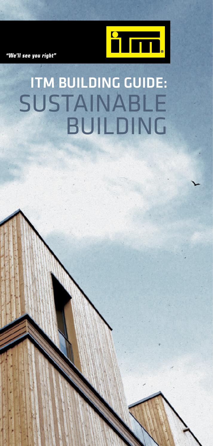 Sustainable Building by ITM Support Office - Issuu