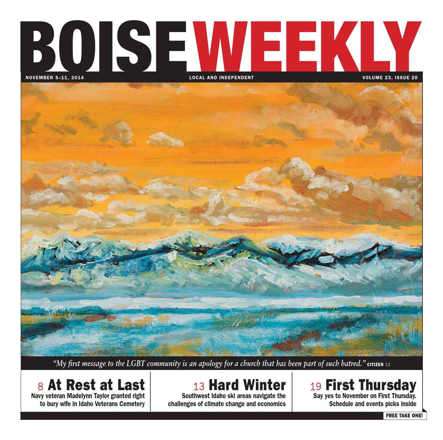 Boise Weekly Vol. 23 Issue 20 by Boise Weekly - Issuu