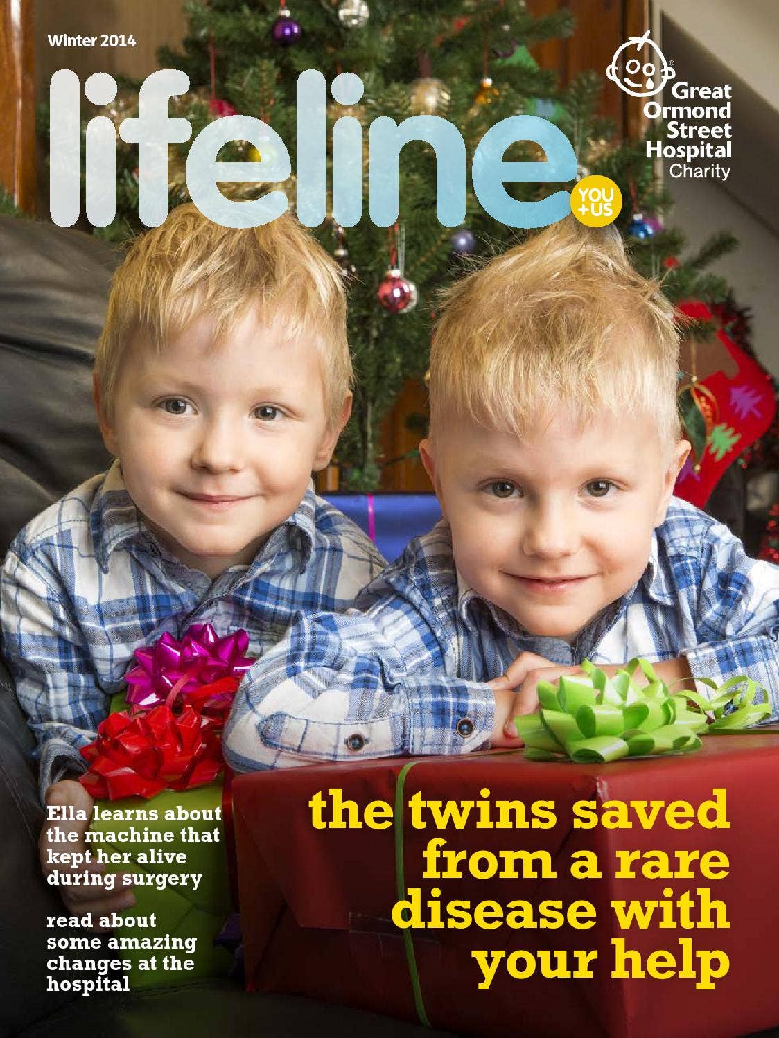 Lifeline winter 2014 by Great Ormond Street Hospital Children's Charity ...