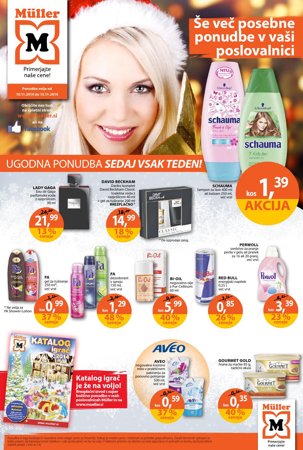 Muller katalog drogerija by Vsikatalogi.si - Issuu