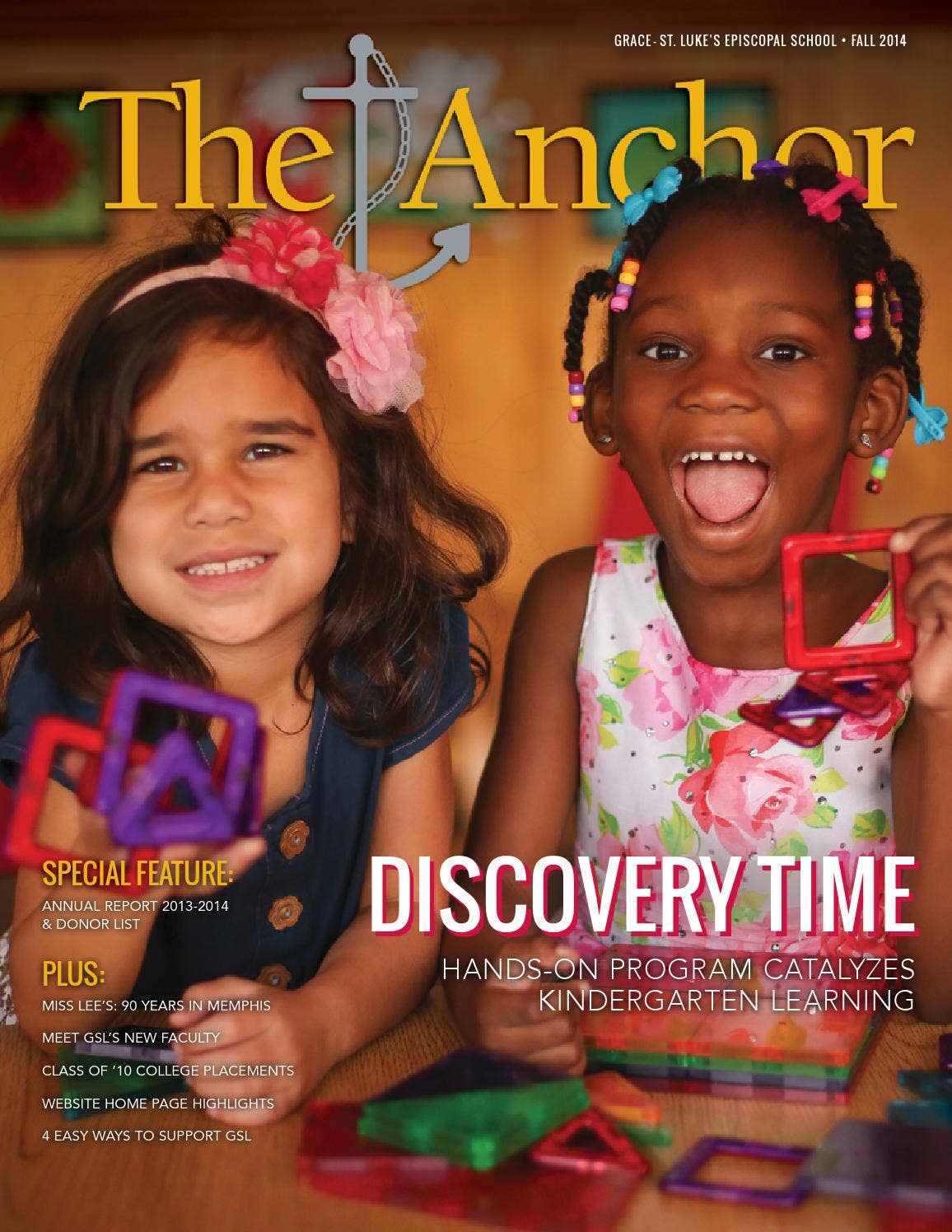 GSL Fall 2014 Anchor Magazine by Grace-St. Luke's Episcopal School - Issuu