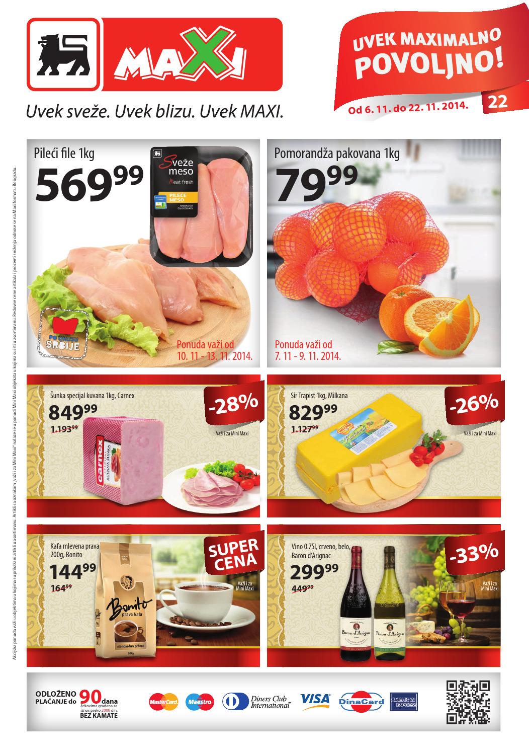 Maxi katalog akcija od 06 22 11 2014 by Catalog.rs - Issuu