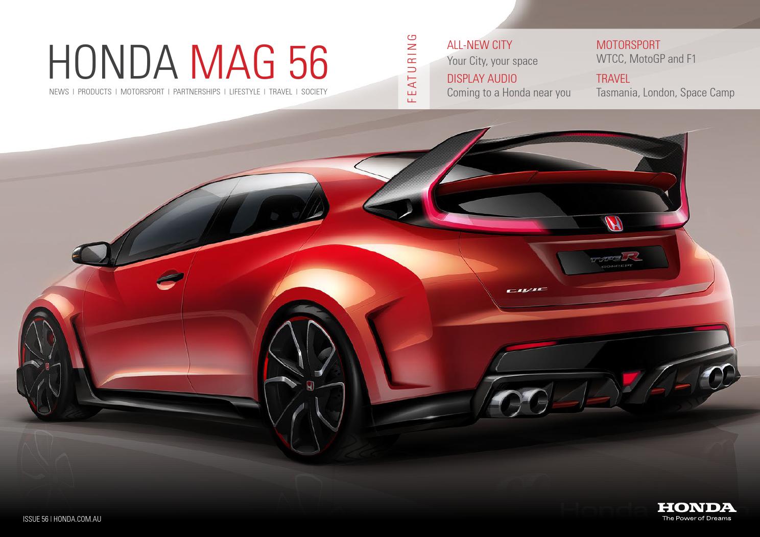 Honda Magazine 56 Autumn 2014 by Traveloscopy Editor - Issuu