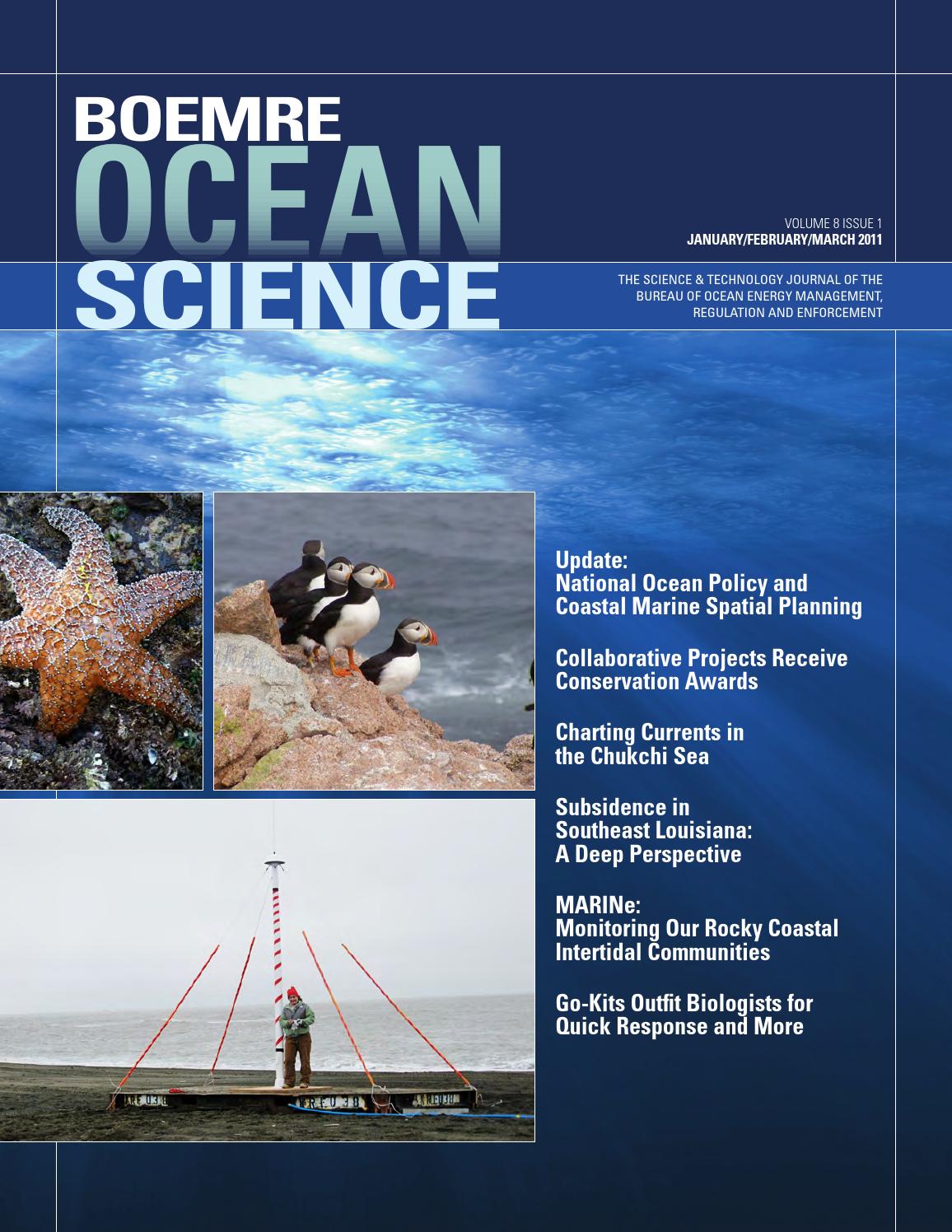BOMERE Ocean Science Vol 8 Issue 1 by University of Alaska Fairbanks ...