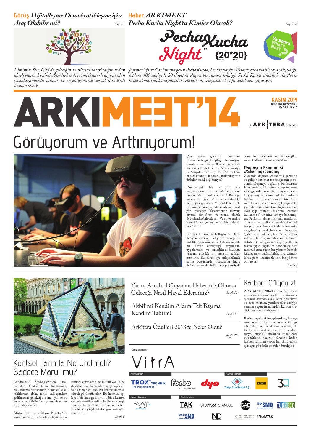 ARKIMEET 2014 Gazete by Arkitera - Issuu
