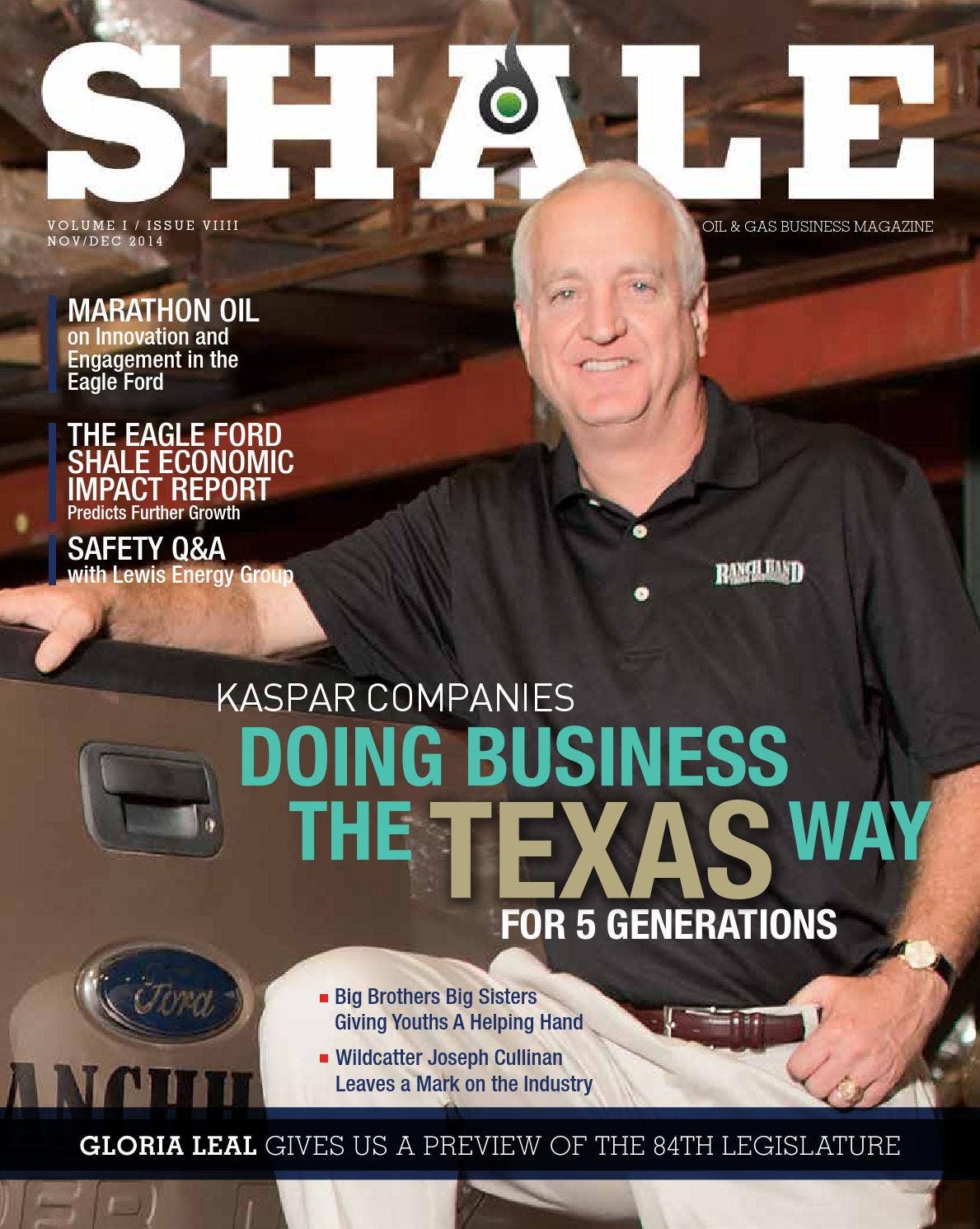 SHALE Oil & Gas Magazine Nov/Dec 2014 by SHALE Oil & Gas Business ...