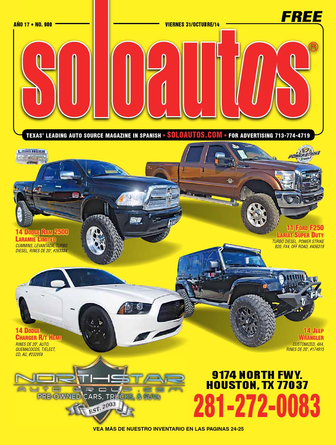 Soloautos Magazine Houston -November 7, 2014 by Soloautos - Issuu