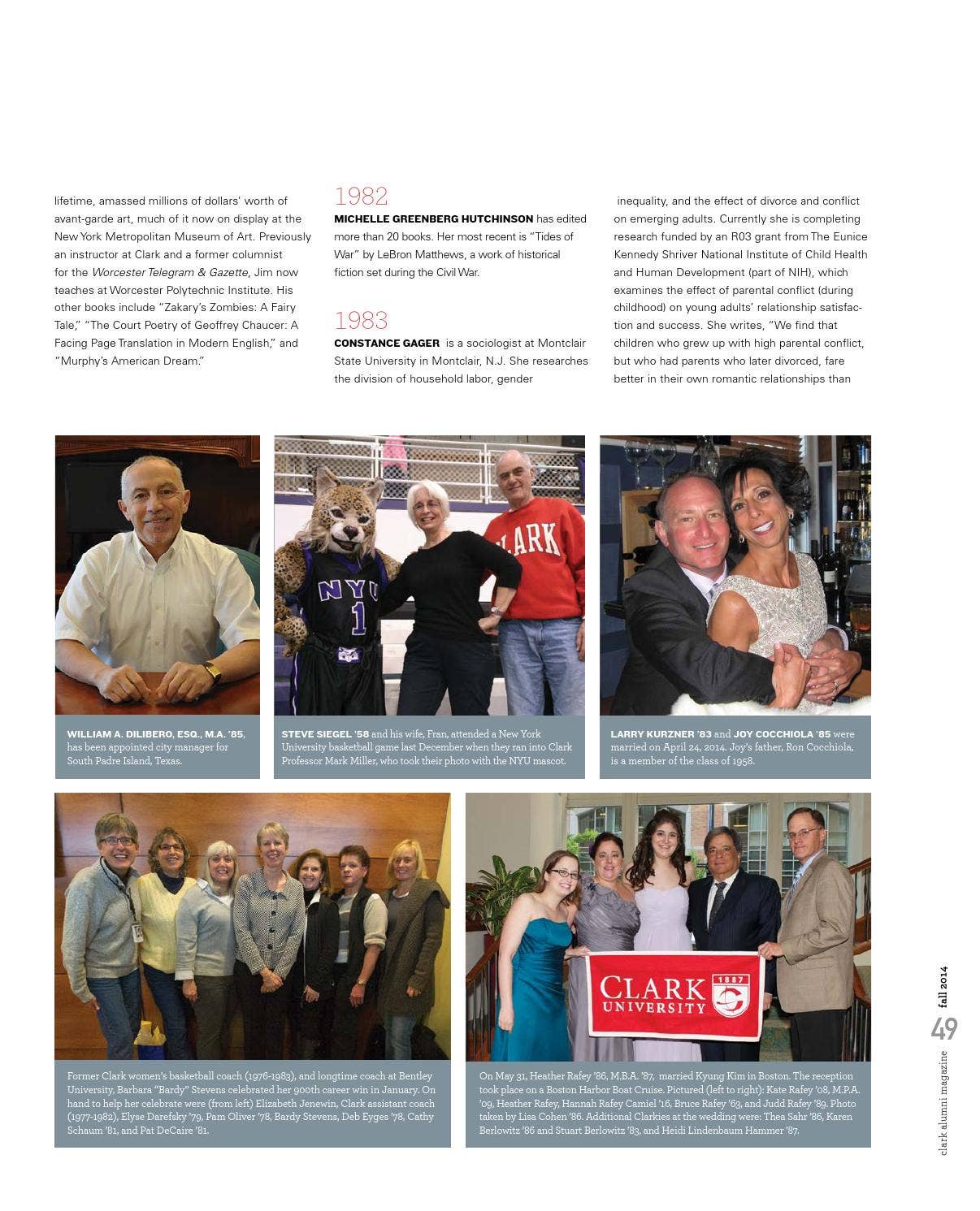 Clark magazine fall 2014 by Clark University - Issuu