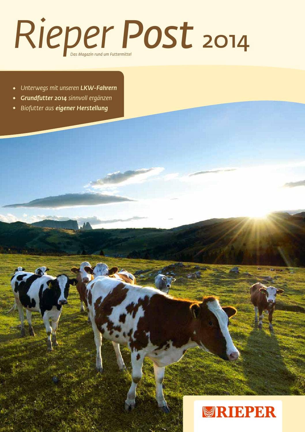 RIEPER Post 2014 by A. RIEPER AG - Issuu