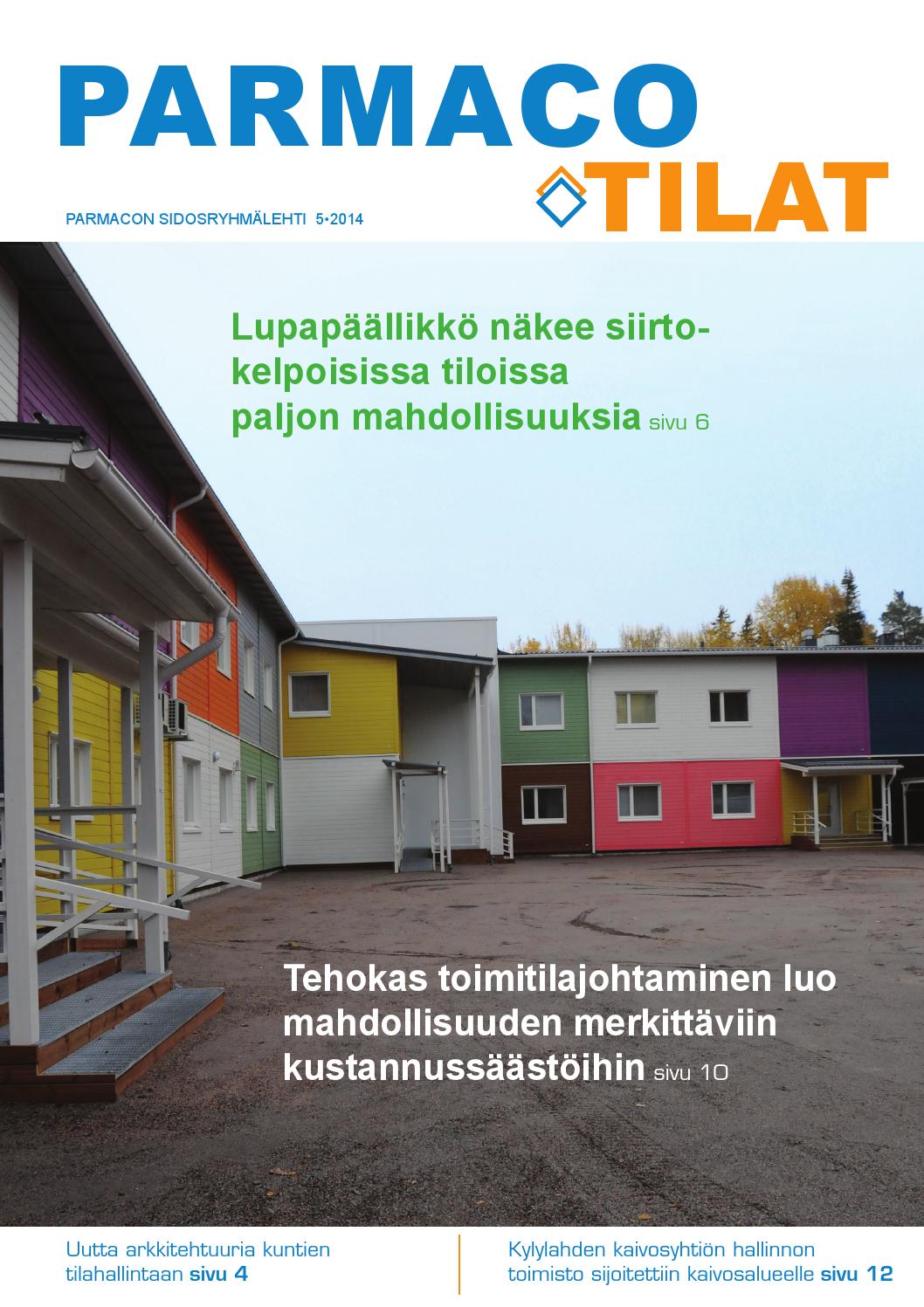 Parmaco Tilat nro 5 by Parmaco Oy - Issuu