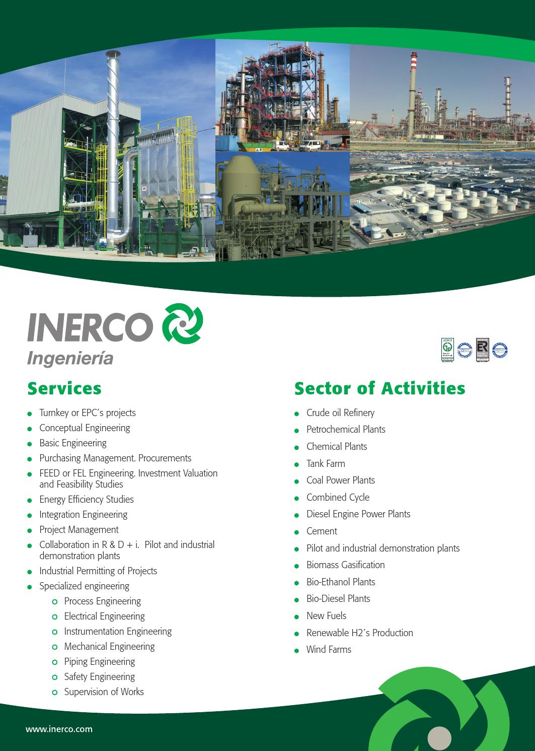 INERCO Engineering by INERCO - Issuu