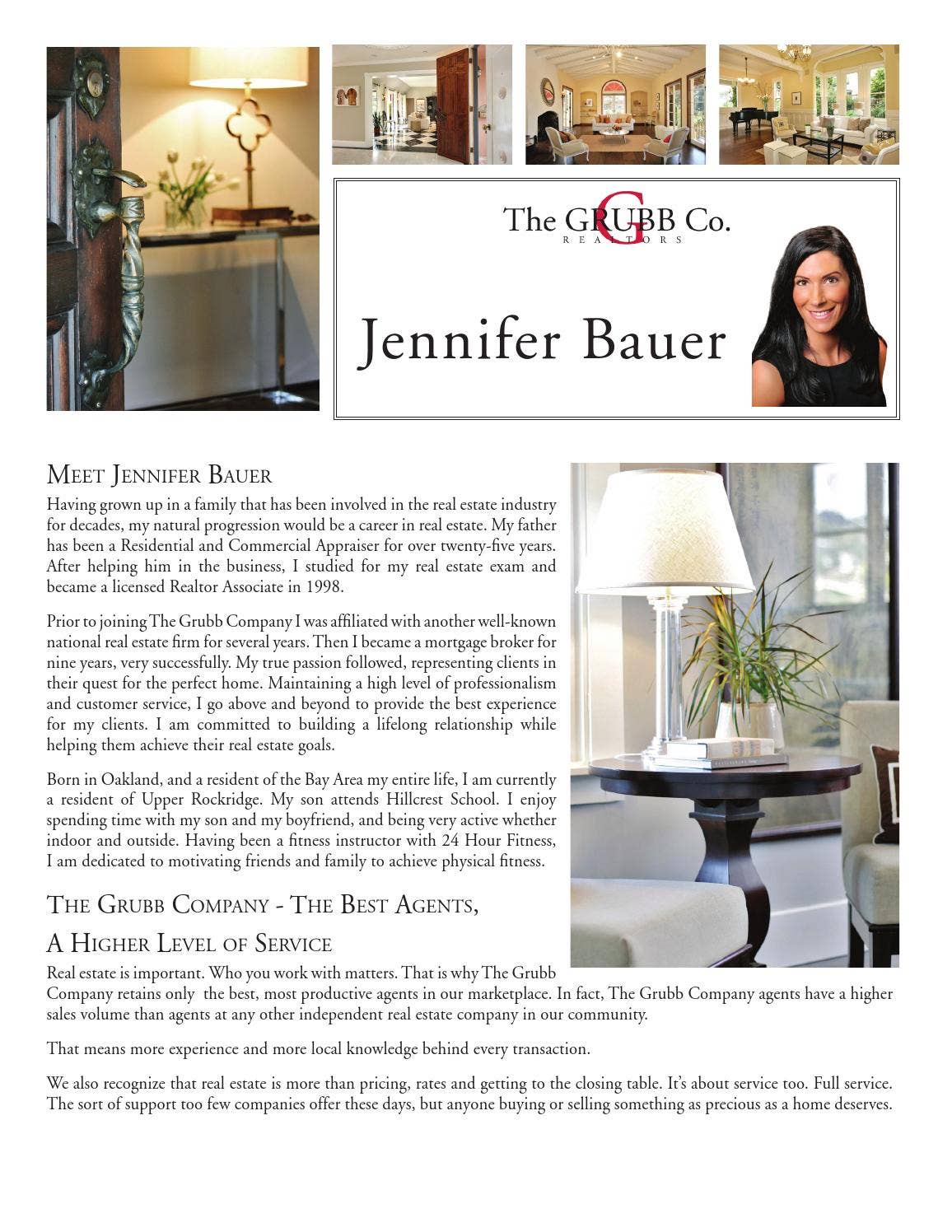 Meet Jennifer Bauer by The GRUBB Company - Issuu