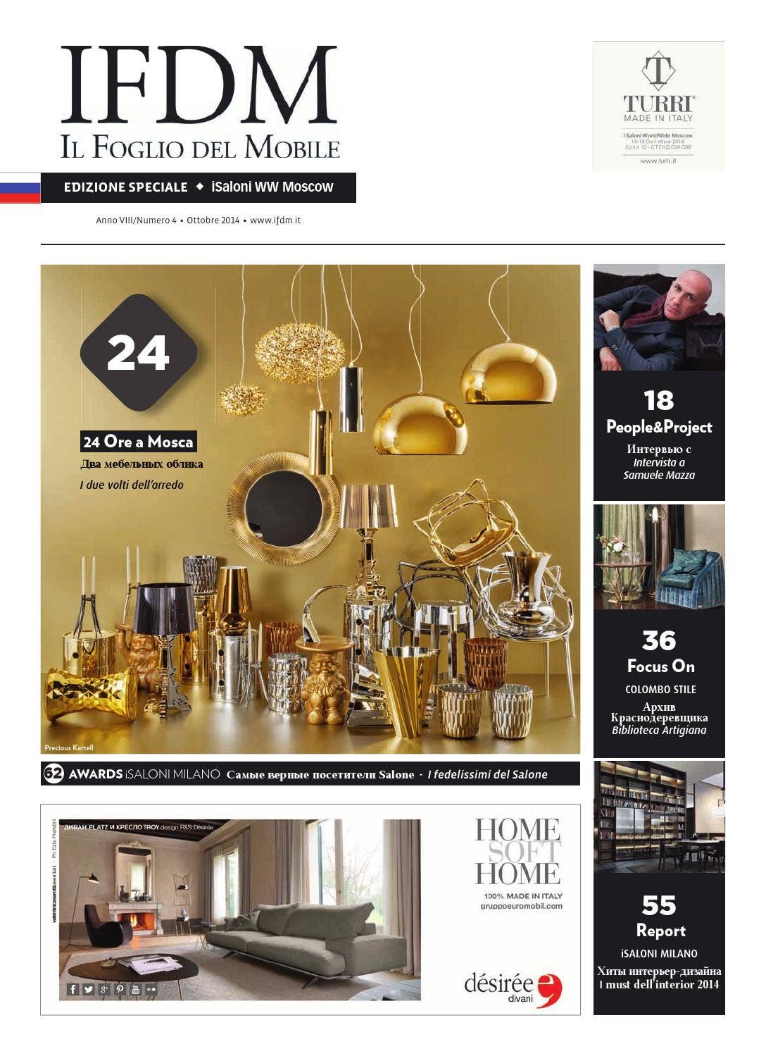 IFDM n. 4-2014 | iSaloni WorldWide Moscow by IFDM - Issuu