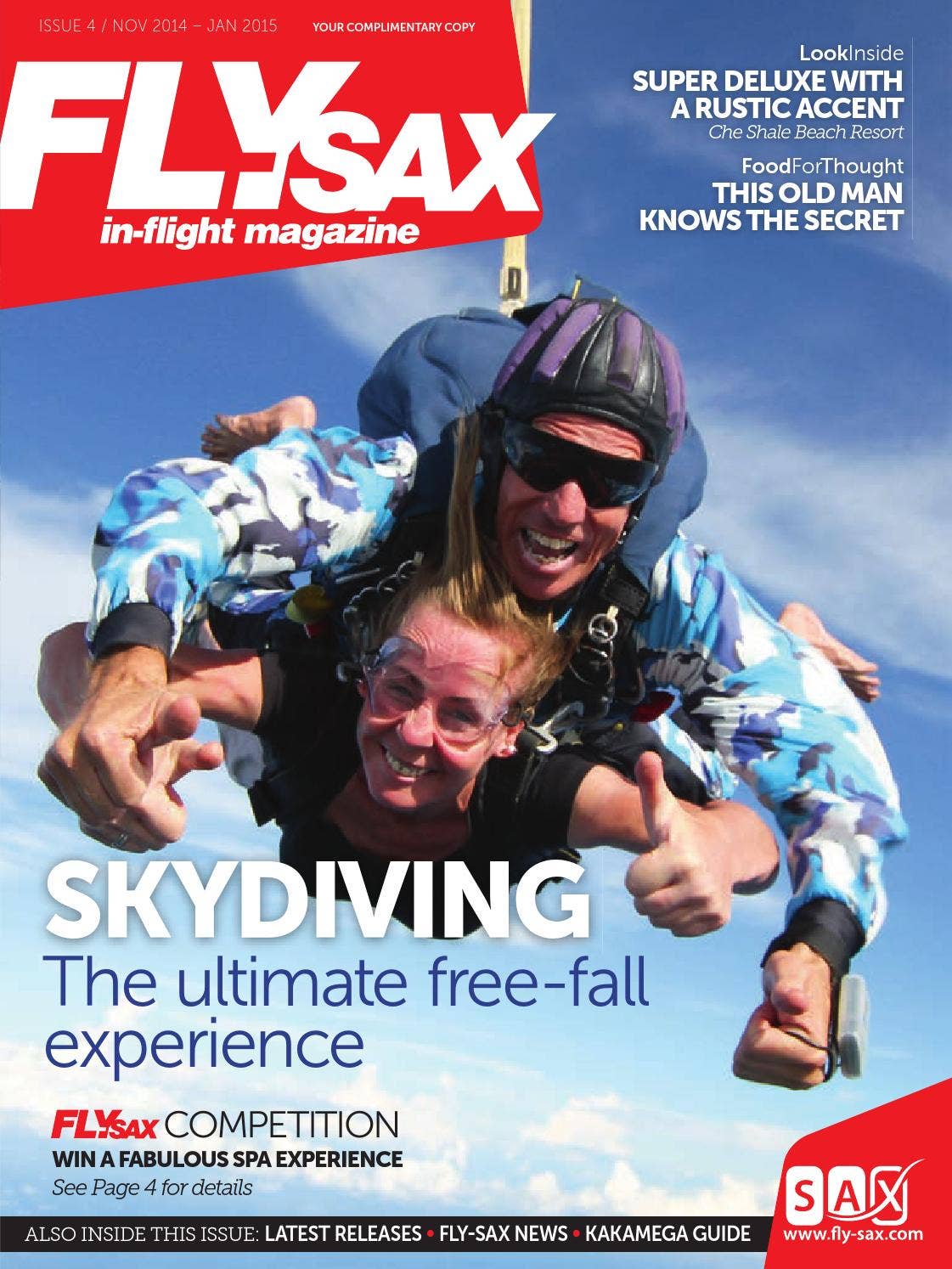 Fly-SAX Magazine Issue 4 by Land & Marine Publications Ltd. - Issuu