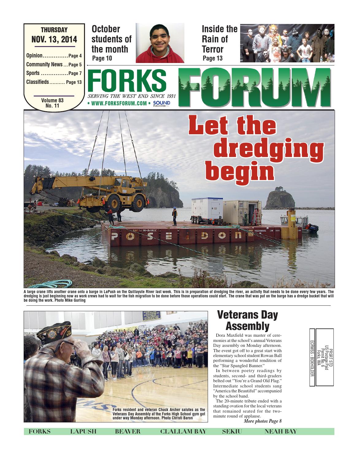 Forks Forum, November 13, 2014 by Sound Publishing - Issuu