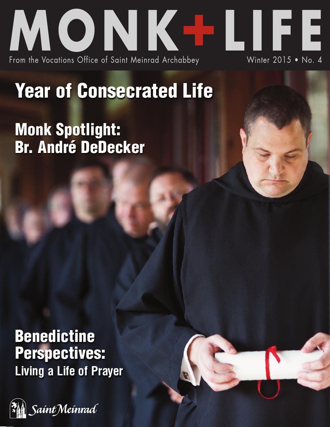 Monk Life + Winter 2015 by Saint Meinrad Archabbey - Issuu