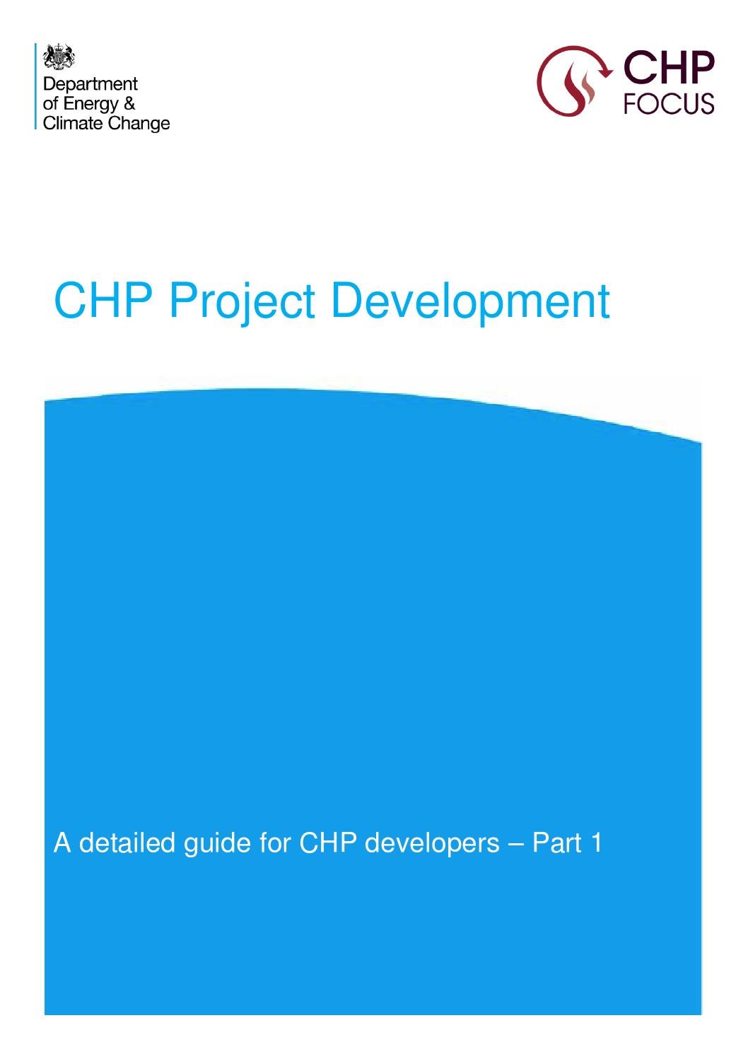 Part 1 chp project development by Epsilon Energy Professionals - Issuu