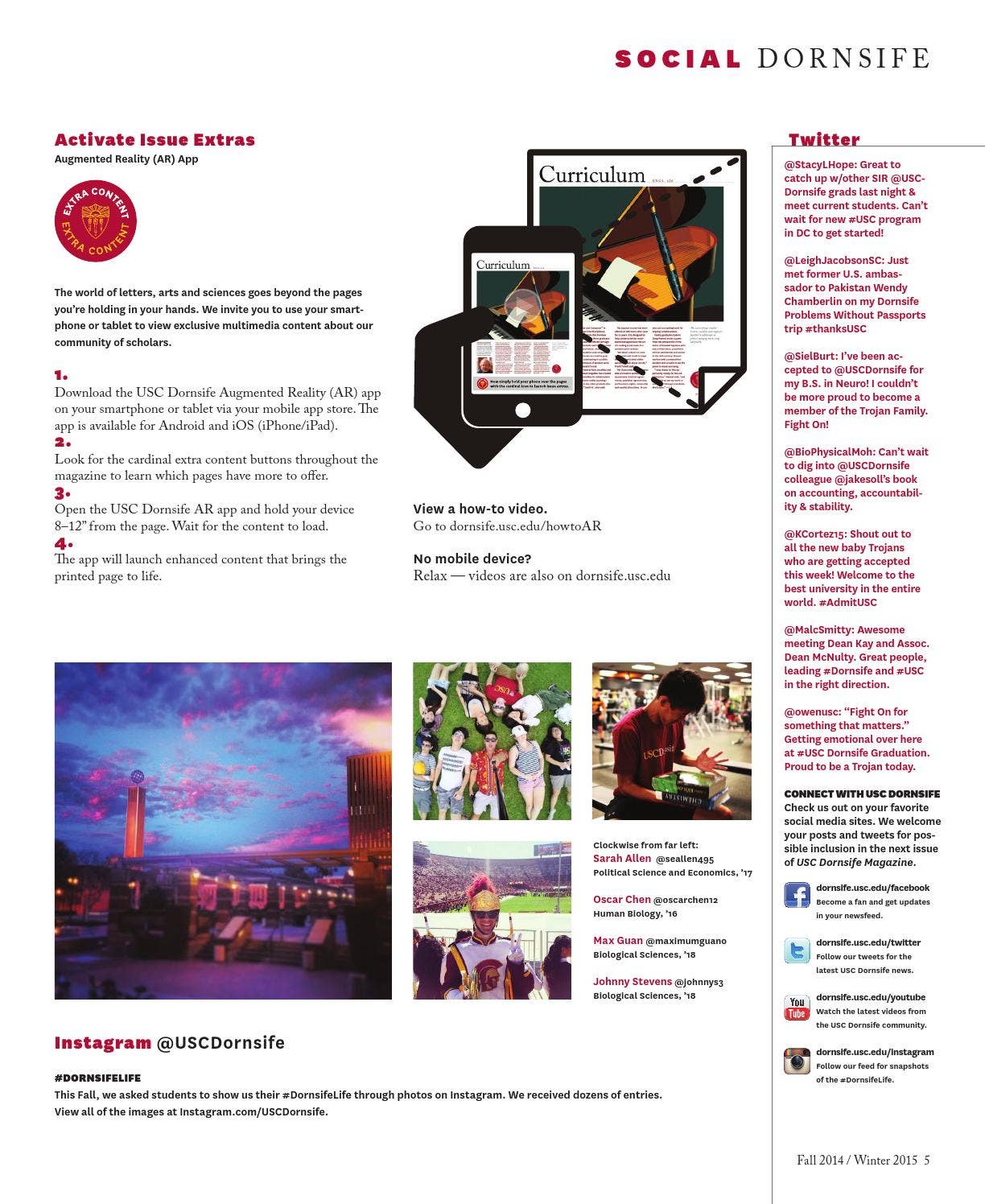 USC Dornsife Magazine Fall 2014-Winter 2015 by USC Dornsife Office of ...