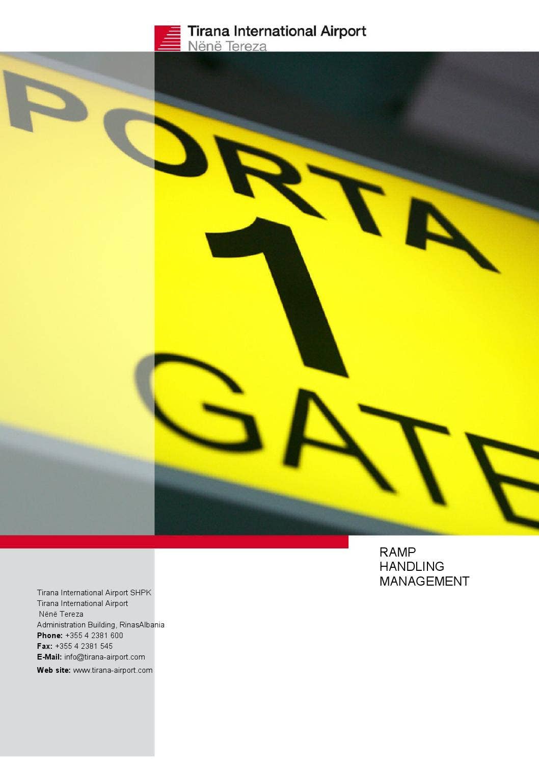 Ramp Handling Management - Manual by Igli Larashi - Issuu
