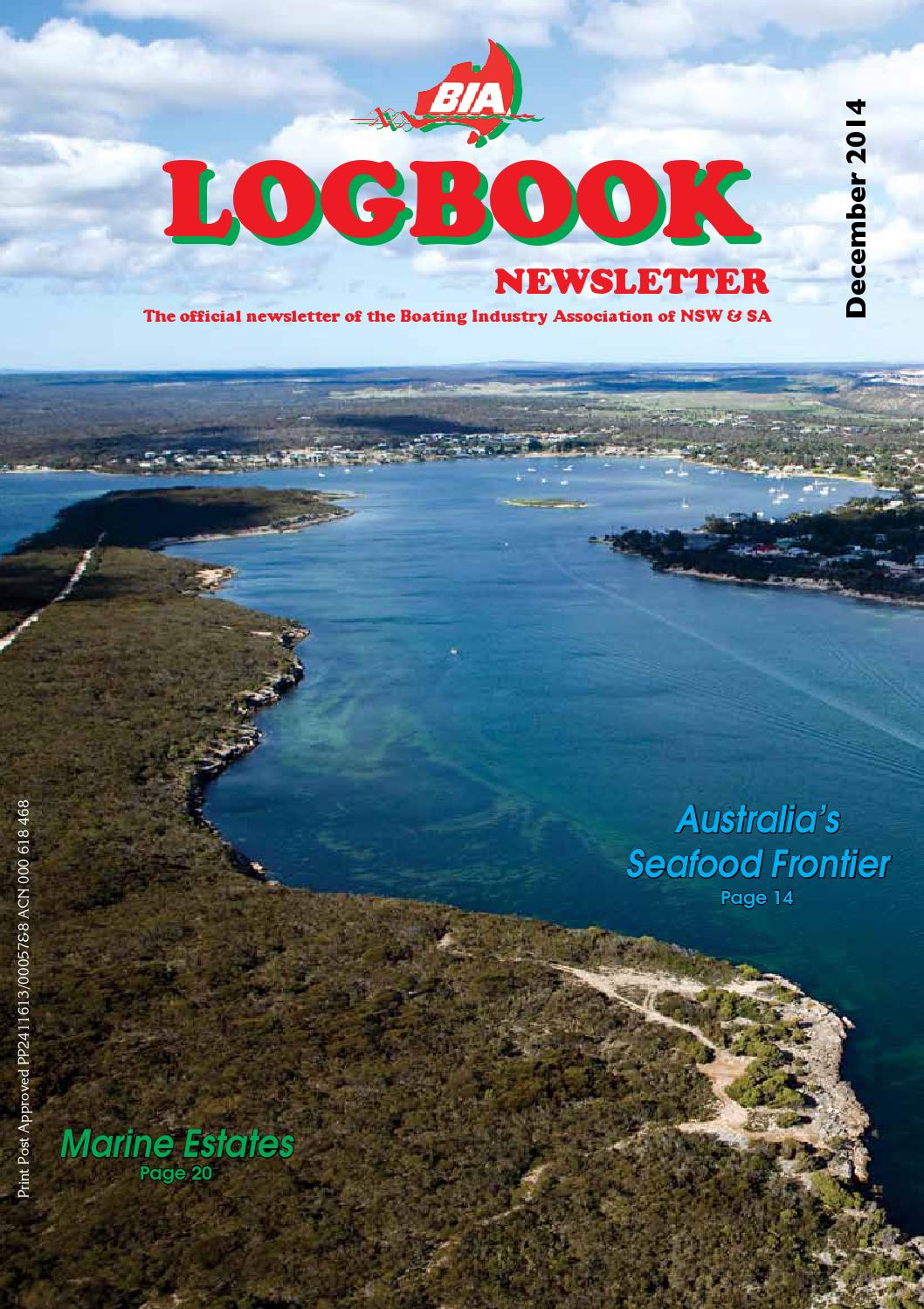 Logbook Magazine - December 2014 by Boating Industry Association Ltd ...