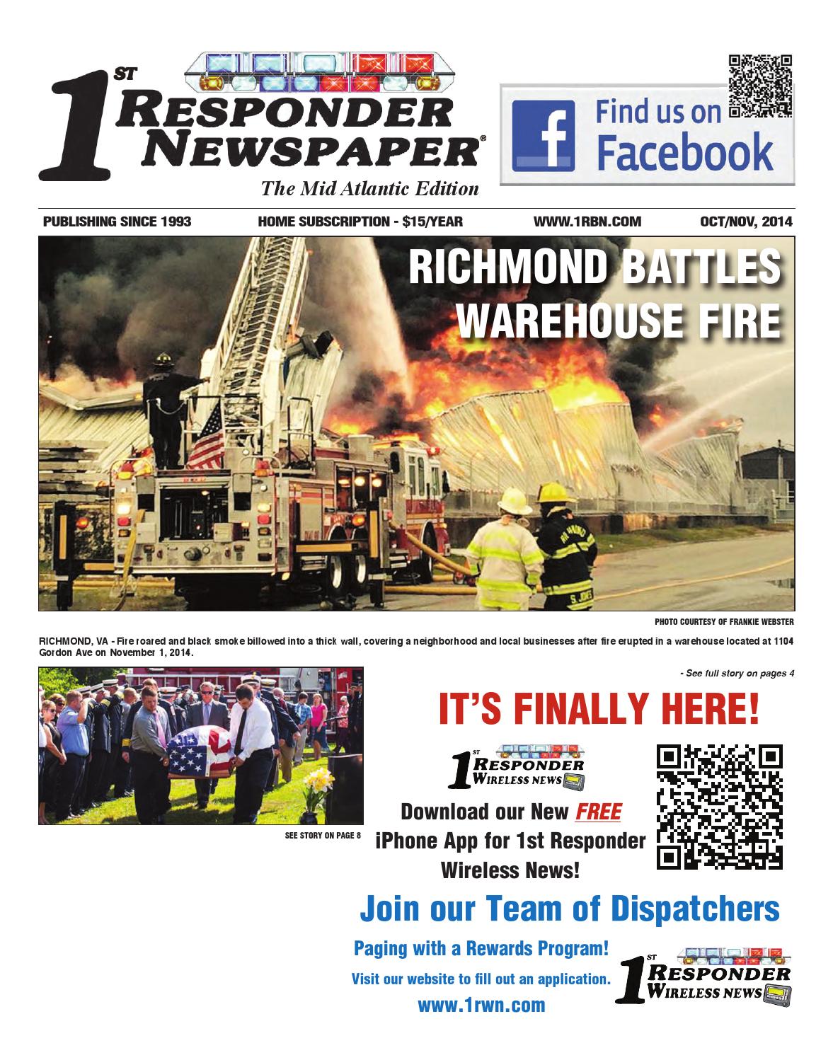1st Responder News Mid Atlantic October November by Belsito ...