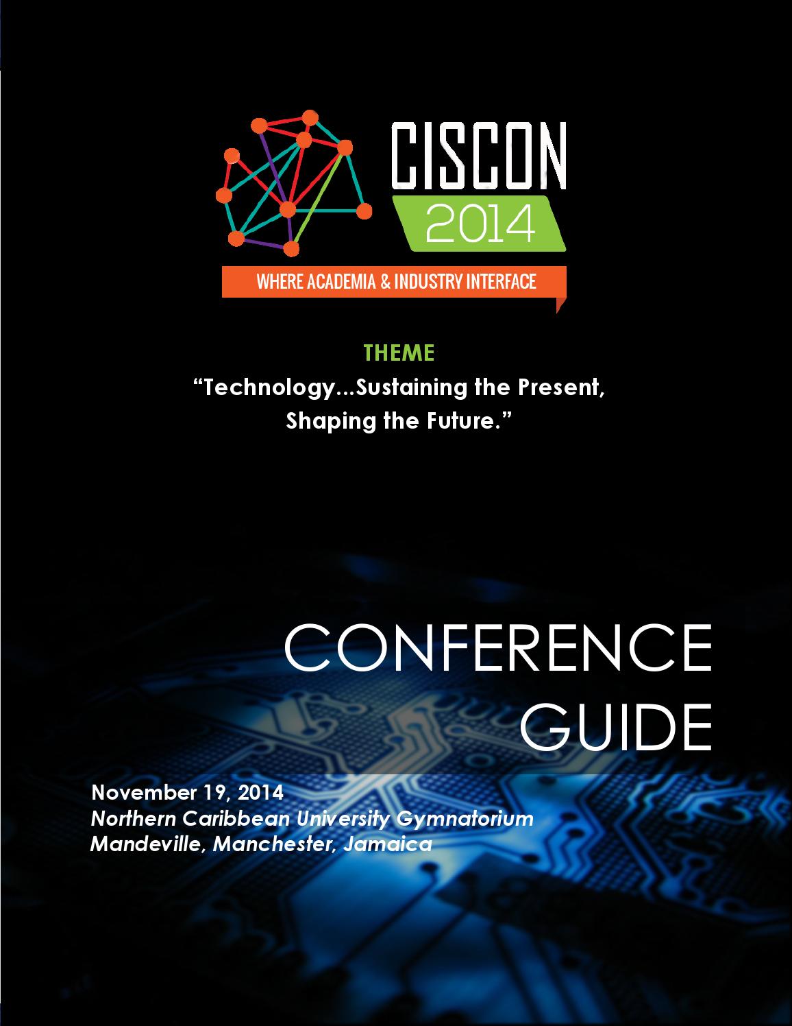 CISCON Conference Guide by CIS@NCU - Issuu