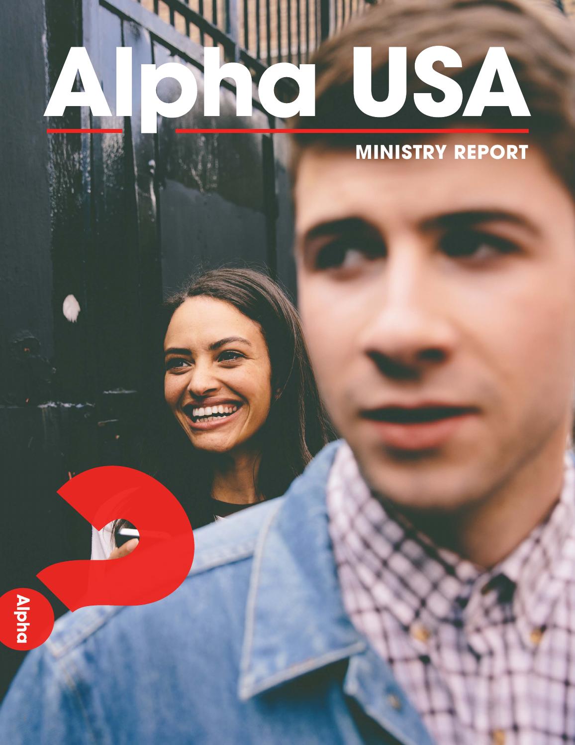 Alpha USA Ministry Report by Alpha USA - Issuu