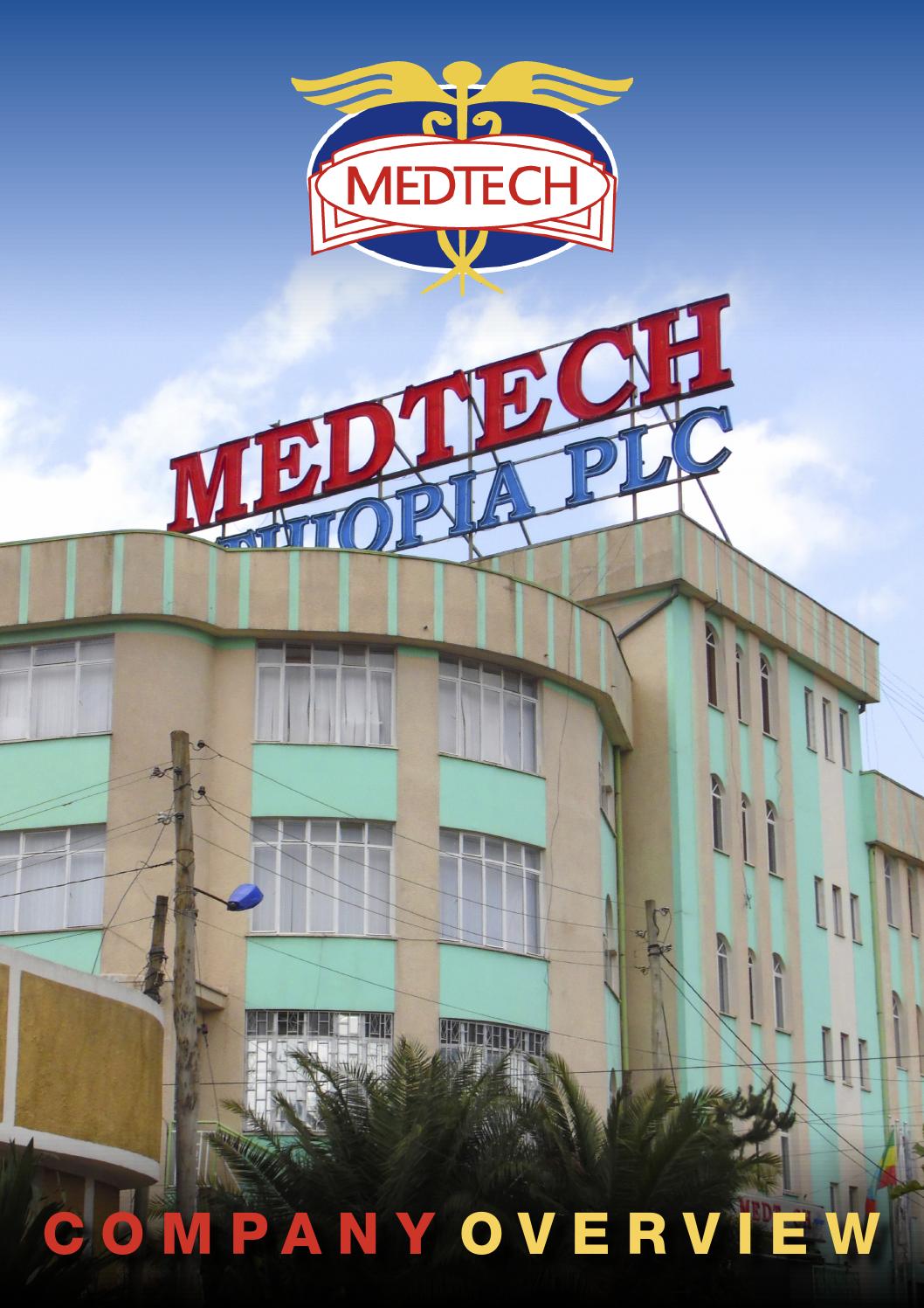 Medtech Ethiopia Brochure - December 2014 by Healthcare Global - Issuu