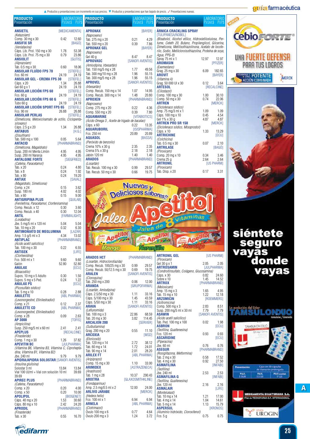 Guia farma edifarm 145 by Edifarm & Cía. - Issuu