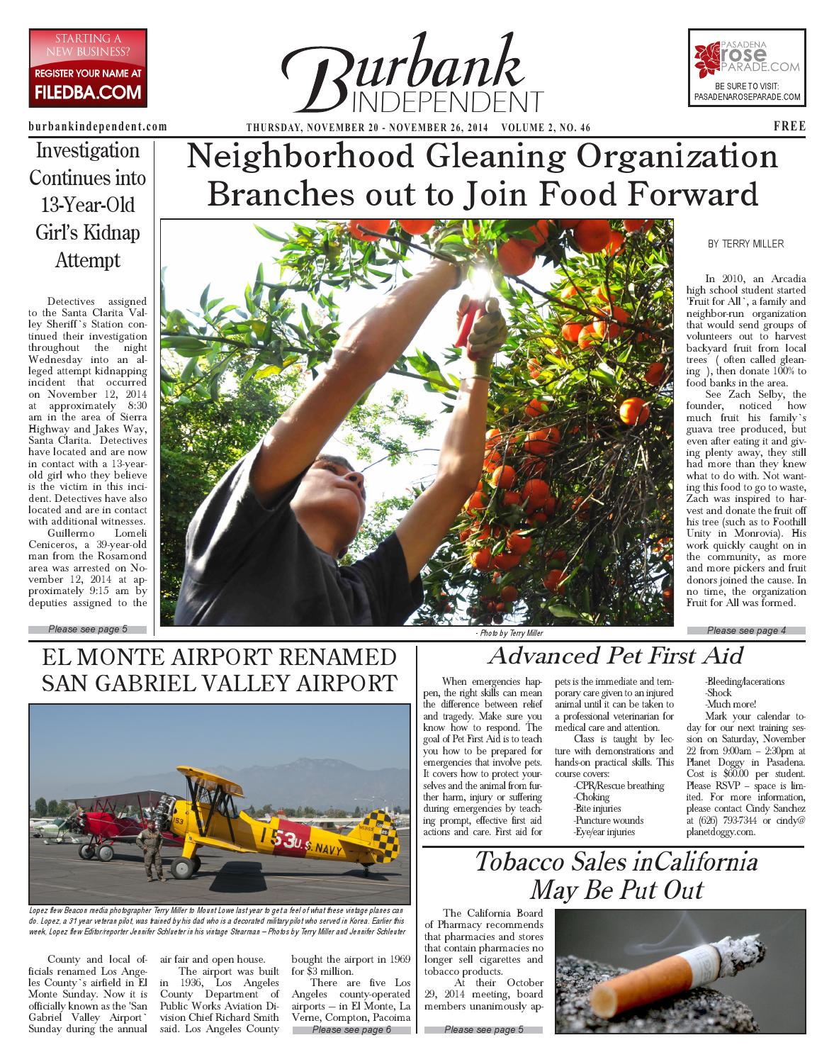 2014 11 20 hlr thursday burbank independent by Beacon Media News - Issuu