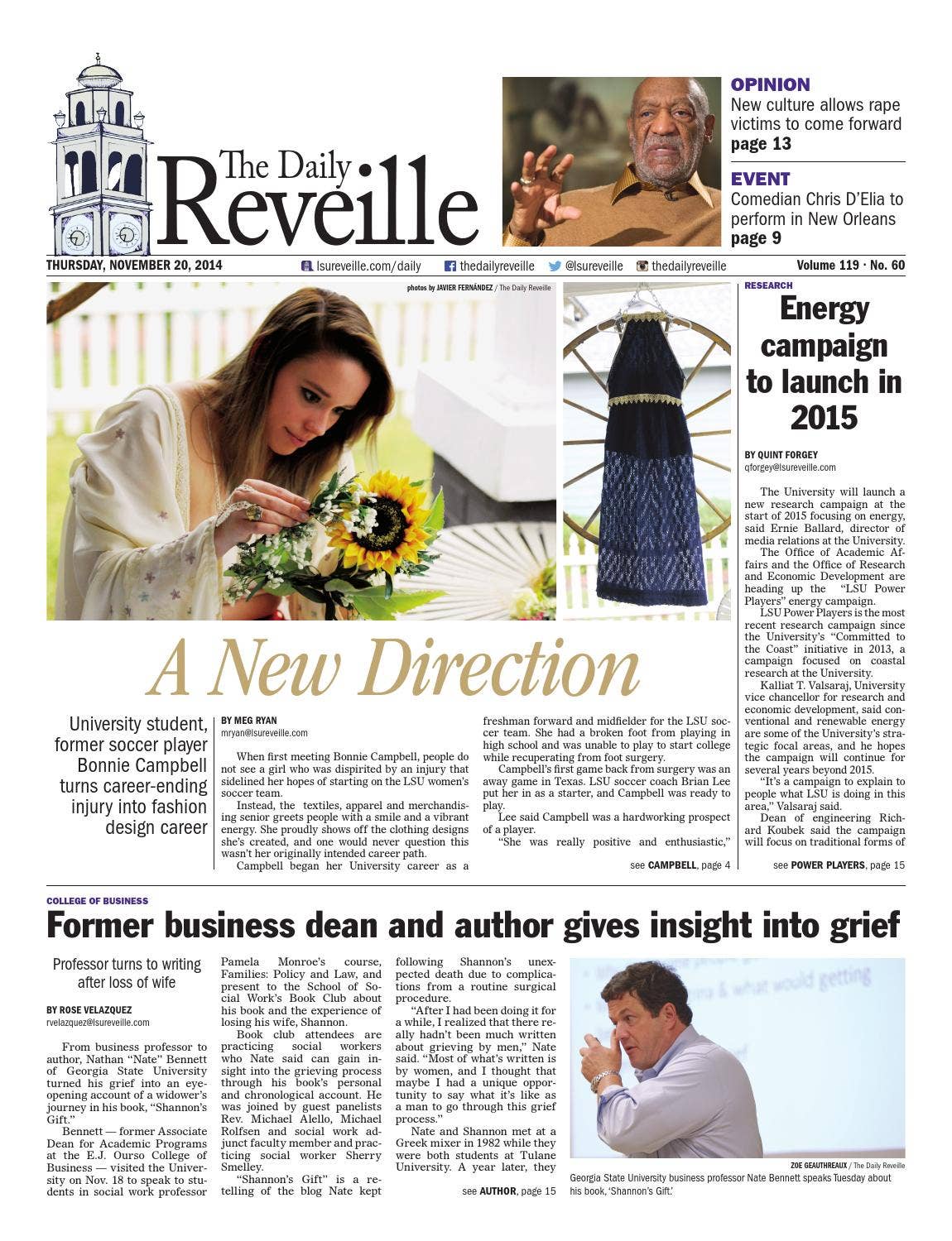 The Daily Reveille - November 20, 2014 by Reveille - Issuu