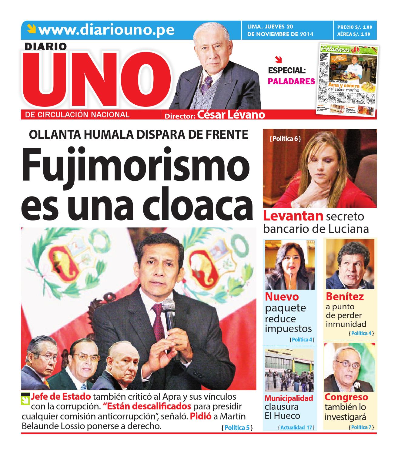 Diario UNO - 20 Noviembre 2014 by Diario UNO - Issuu