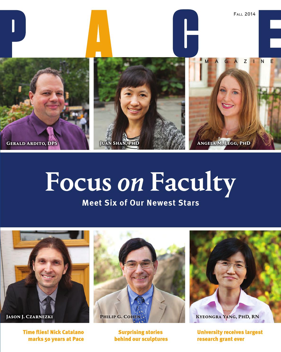 Pace Magazine Fall 2014 by Pace University - Issuu
