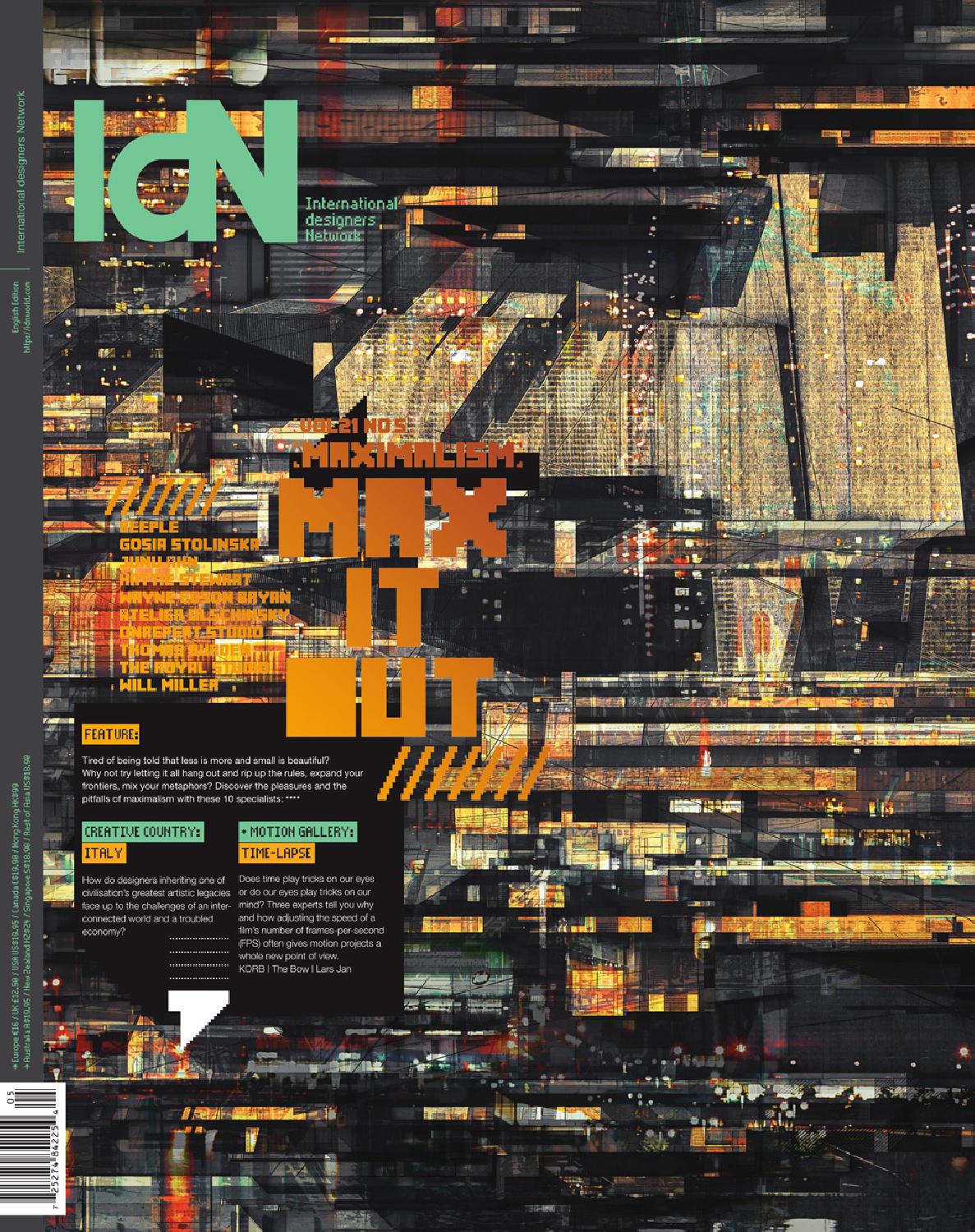 IdN v21n5: Maximalism by IdN Magazine - Issuu