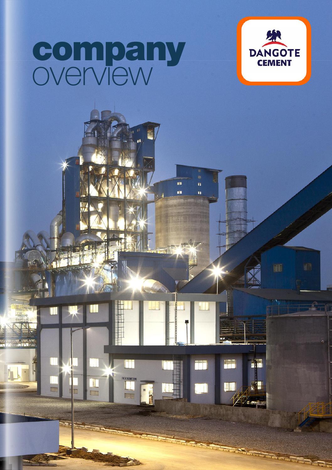 Dangote Cement - Brochure 2015 by Business Chief Africa - Issuu