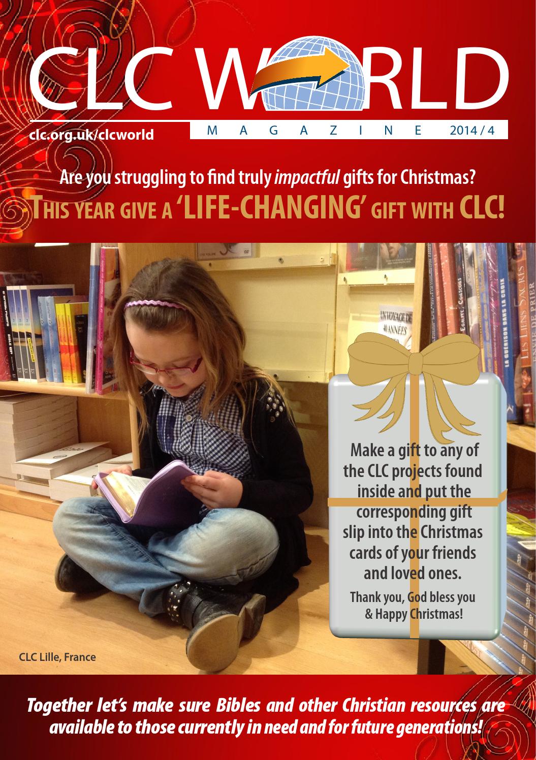 CLC World 2014 issue 4 by Kingsway CLC Trust - Issuu