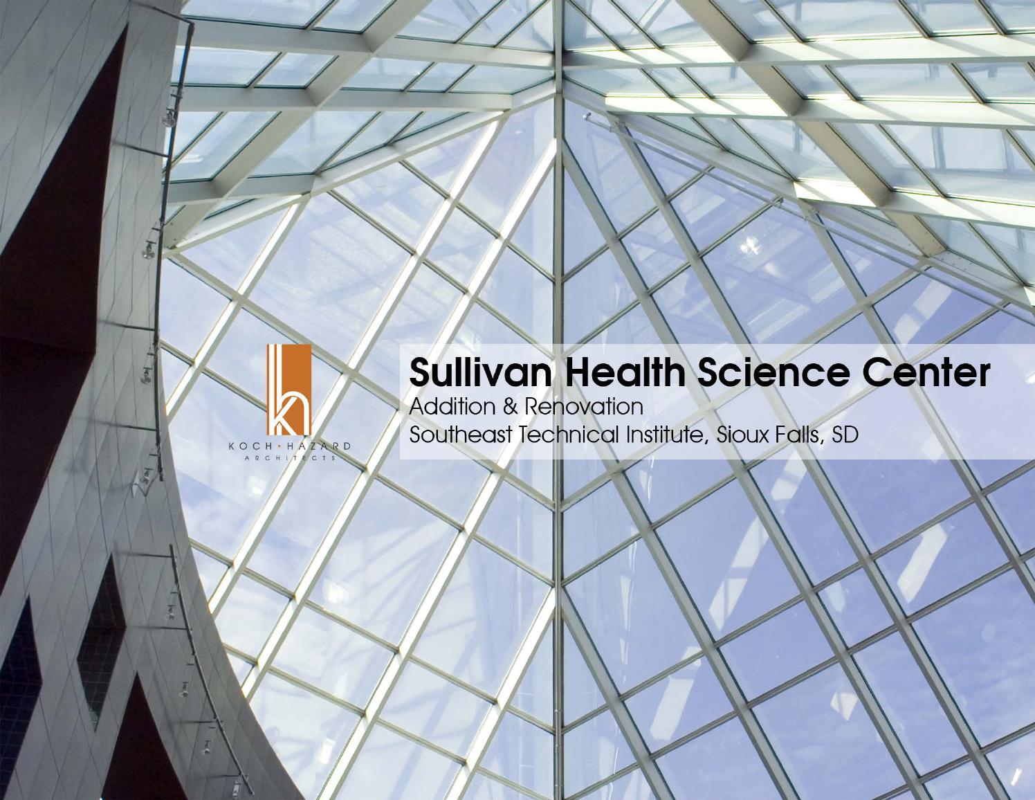 Sullivan Health Science Center by Koch Hazard Architects - Issuu