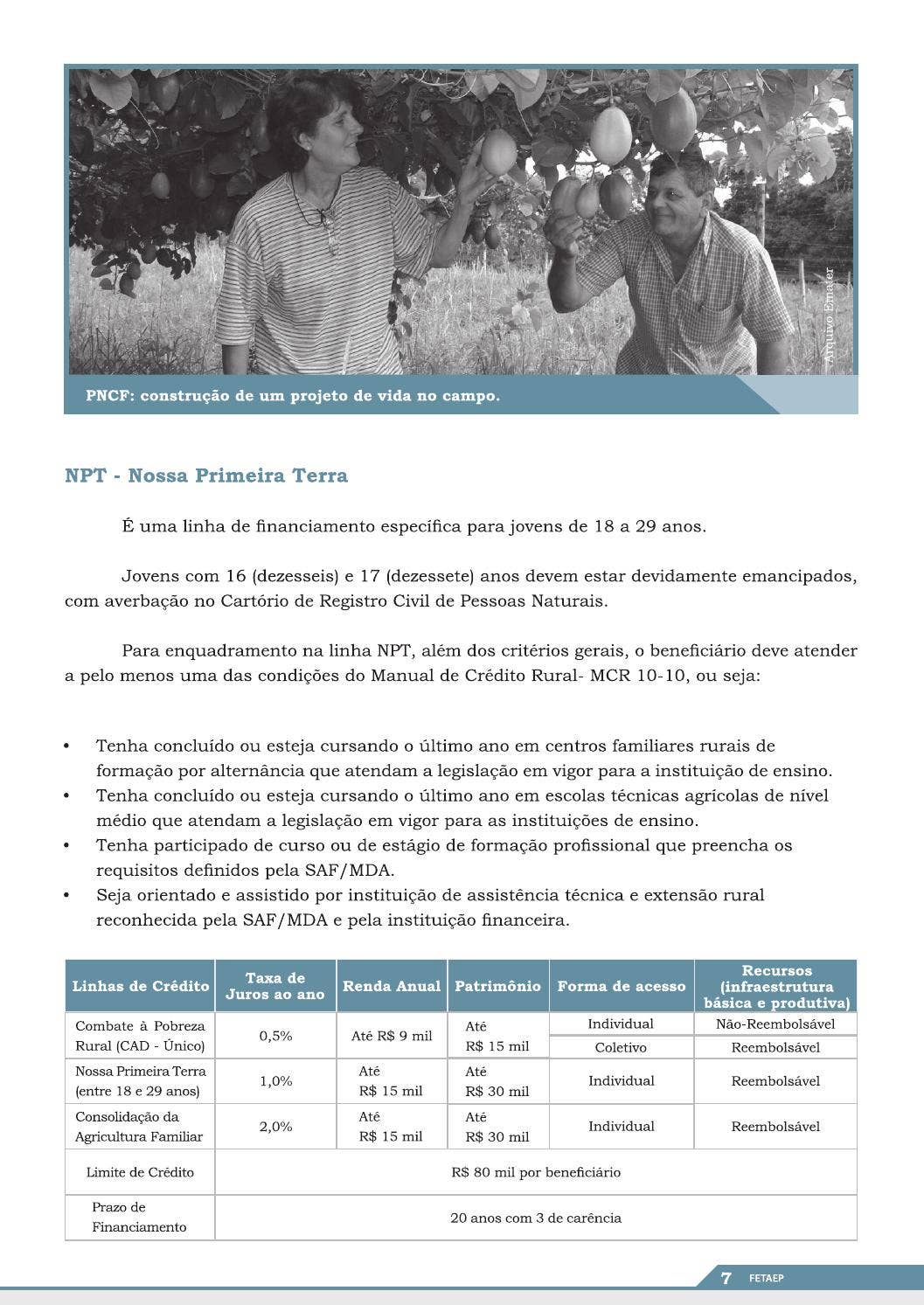 Cartilha PNCF - FETAEP 2014 by FETAEP - Issuu