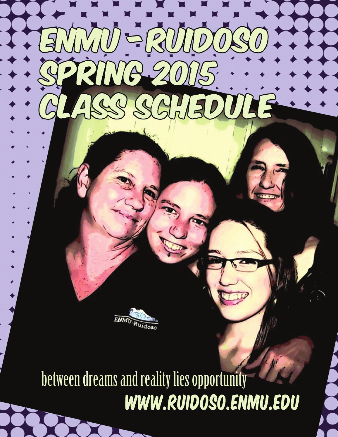 Spring 2015 by ENMU-Ruidoso - Issuu