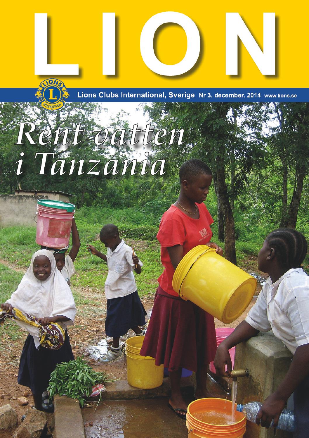 Tidningen LION nr 3, december 2014 by Lions Clubs International MD101 ...