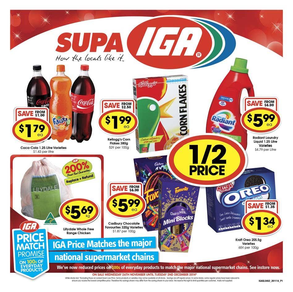 Supa IGA Catalogue – 26 Nov to 2 Dec 2014 by Echo Publications - Issuu