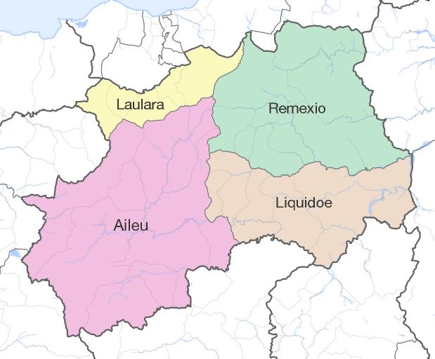 Mapa de Aileu (Postos Administrativos) by Desentralizasaun - Issuu