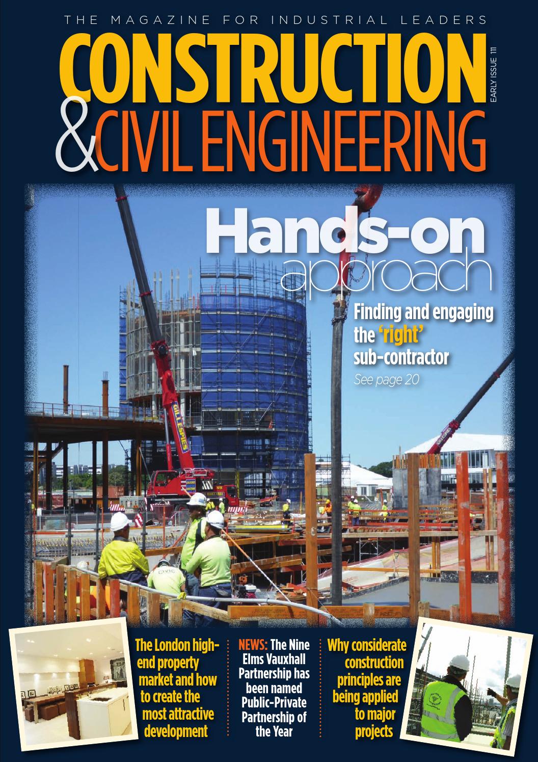 Construction and Civil Engineering Issue 111 Early Edition by Finelight ...