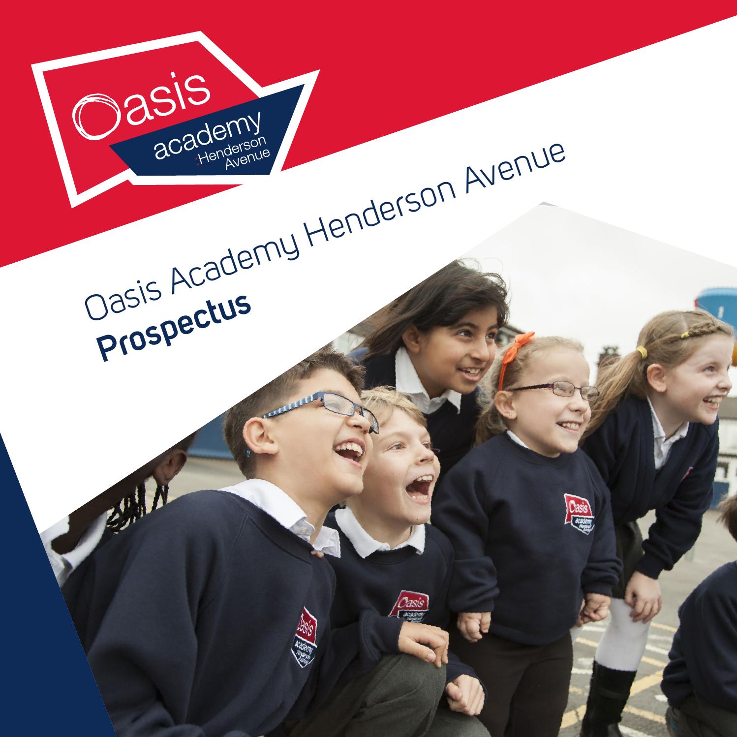 Oasis Academy Henderson Avenue Prospectus by Oasis Community Learning ...