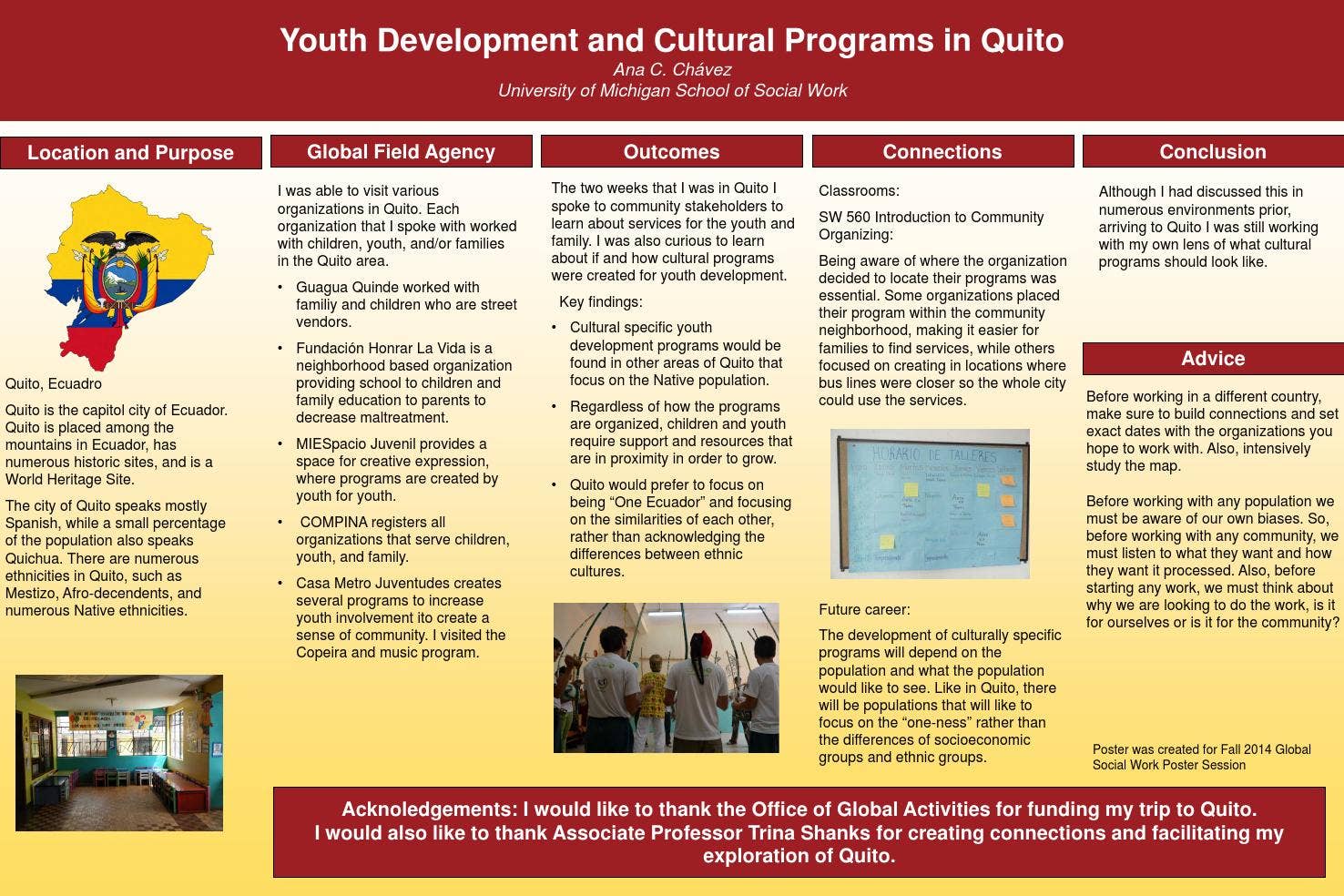 OGA Student Posters 2014 by University of Michigan School of Social ...