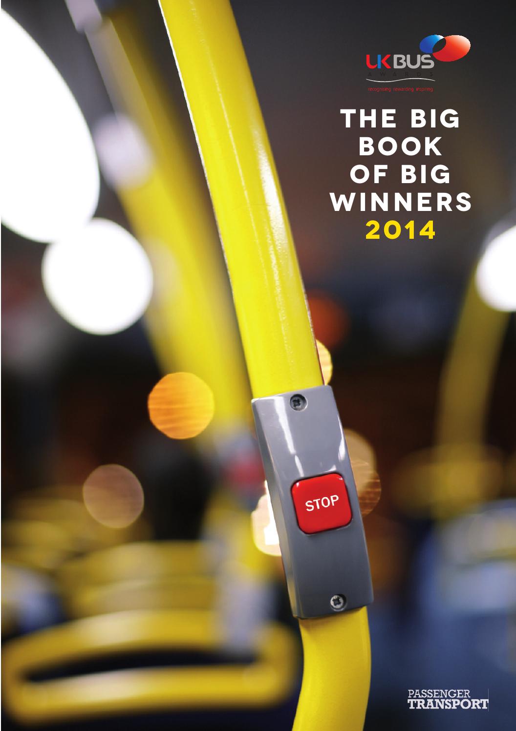 UK Bus Awards: The Big Book of Winners 2014 by Passenger Transport ...